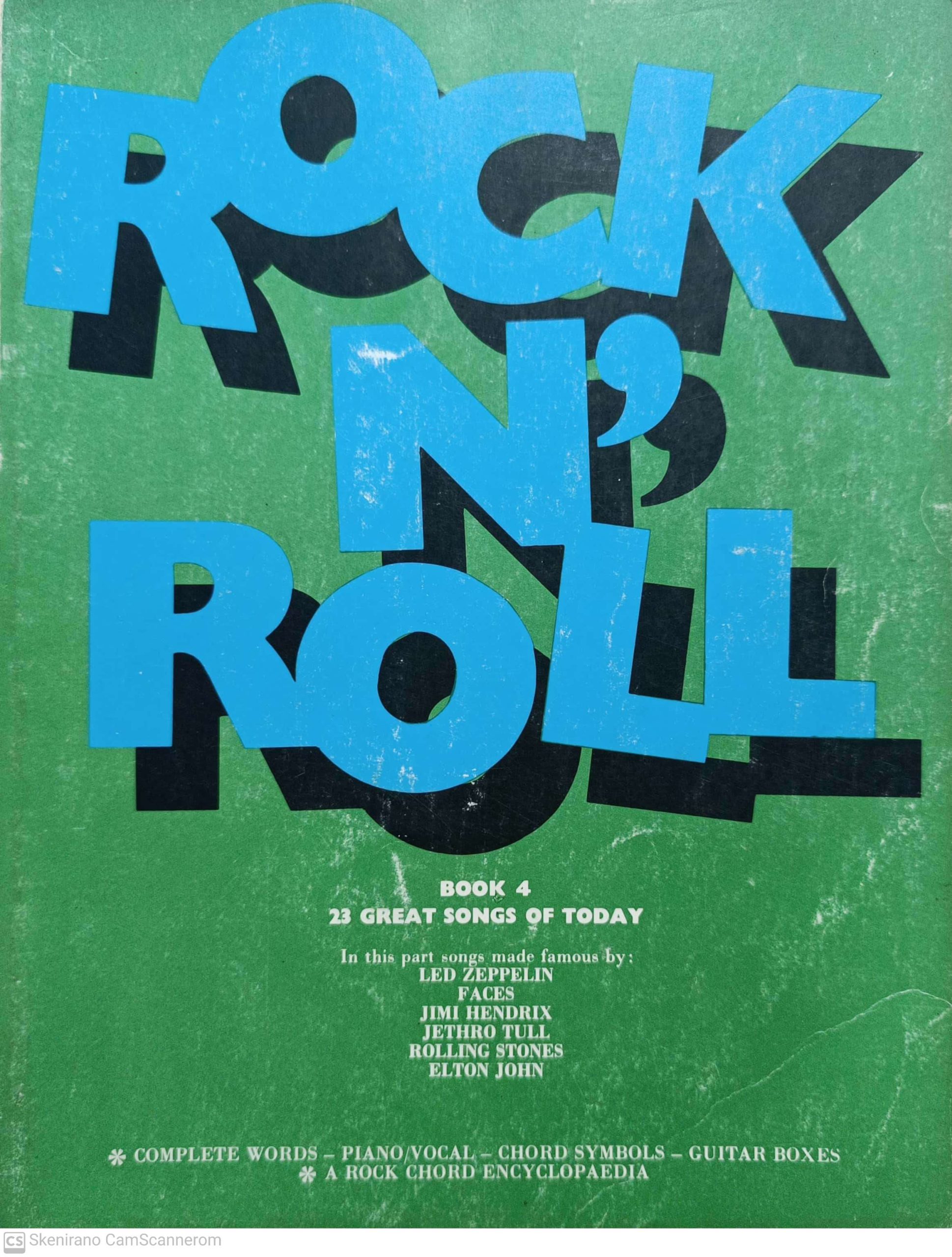 Rock n' roll book 4 | 23 great songs of today | Antikvarijat Stakleni ...